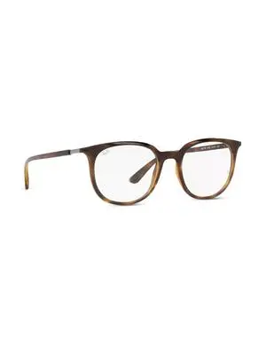 Ray-ban Round-frame Glasses - Brown
