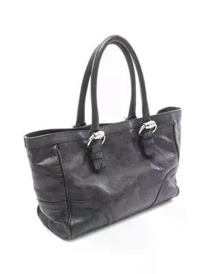 Gucci 2000s Horsebit Calf Leather Tote Bag