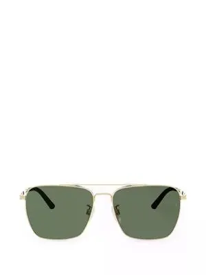 Oliver Spencer R-15 Square-frame Sunglasses - Gold