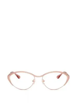 Michael Kors Browline Oval-frame Glasses - Pink