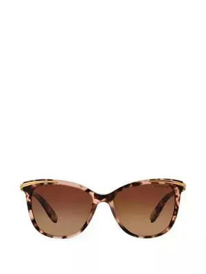 POLO RALPH LAUREN EYEWEAR Tortoiseshell-effect Cat-eye Sunglasses - Brown