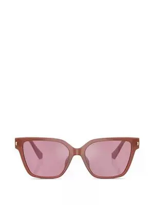Michael Kors Piedmont Square-frame Sunglasses - Brown