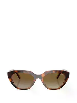VOGUE EYEWEAR Tortoiseshell-effect Cat-eye Sunglasses - Brown