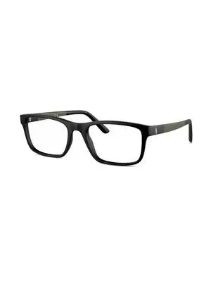 POLO RALPH LAUREN EYEWEAR Rectangle-frame Glasses - Black