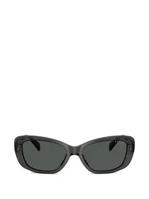 POLO RALPH LAUREN EYEWEAR Rectangle-frame Sunglasses - Grey