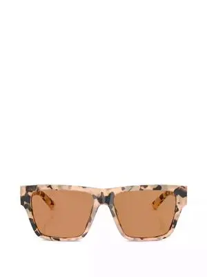 JIMMY CHOO Square-frame Sunglasses - Neutrals