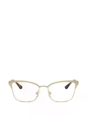 Michael Kors Lexington Browline-frame Glasses - Gold