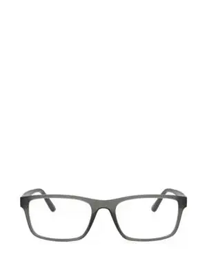 POLO RALPH LAUREN EYEWEAR Rectangle-frame Glasses - Grey
