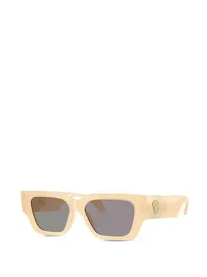 Versace Medusa-plaque Rectangle-frame Sunglasses