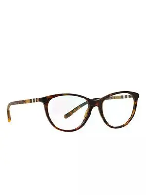 Burberry Havana Oval-frame Glasses