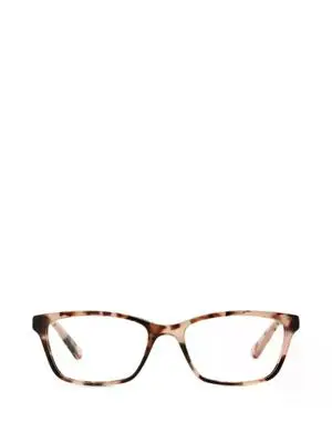 POLO RALPH LAUREN EYEWEAR Tortoiseshell-effect Rectangle-frame Glasses - Brown