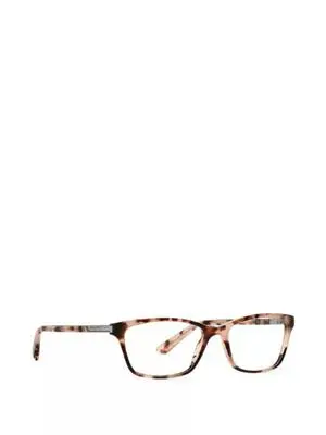 POLO RALPH LAUREN EYEWEAR Tortoiseshell-effect Rectangle-frame Glasses