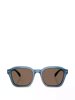 Emporio Armani Square-frame Sunglasses - Blue