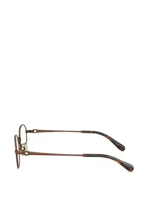 COACH Geometric-frame Titanium Glasses