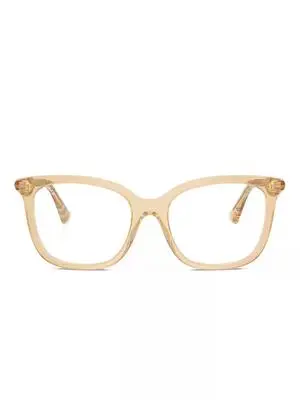 Burberry Square-frame Glasses - Neutrals