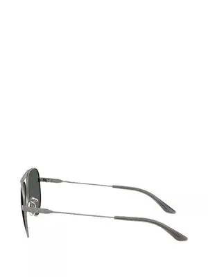 Armani Exchange Double-bridge Pilot-frame Sunglasses