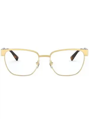 Versace Geometric-frame Glasses - Gold
