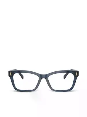 POLO RALPH LAUREN EYEWEAR Rectangle-frame Glasses - Blue