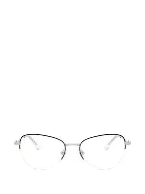 SWAROVSKI Round-frame Glasses - Silver