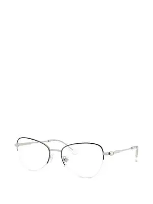 SWAROVSKI Round-frame Glasses