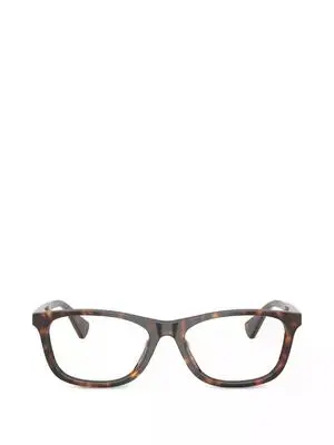 POLO RALPH LAUREN EYEWEAR Rectangle-frame Glasses - Brown