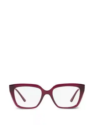 VOGUE EYEWEAR Geometric-frame Glasses - Red