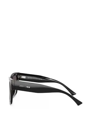 JIMMY CHOO Eli Square-frame Sunglasses