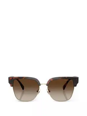 Michael Kors Saint Eustatius Square-frame Sunglasses - Brown