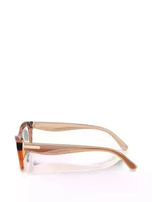 VOGUE EYEWEAR Tortoiseshell-effect Cat-eye Glasses