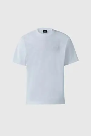 Mackage Tee-rz Tee-shirt With Silicone Logo - White