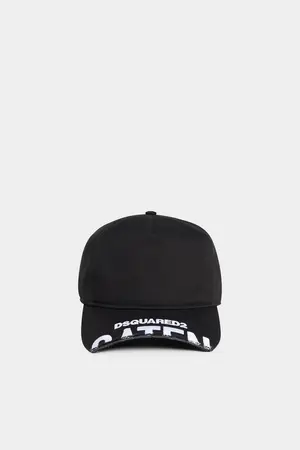 Dsquared2 Baseball Cap With Maxi Lettering - Black