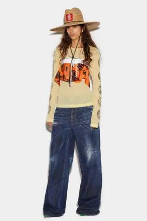 Dsquared2 Long Bottoms For Women