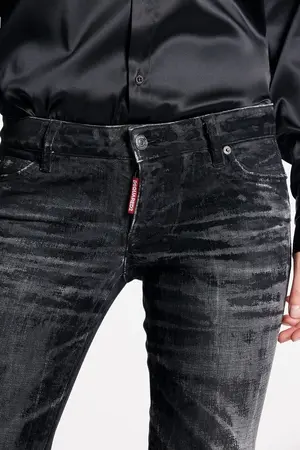 Dsquared2 Flock Wash Jennifer Jeans