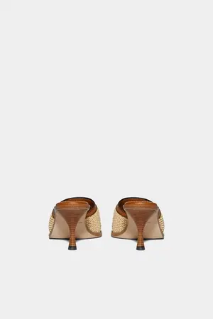 Dsquared2 Jungle Rafia Sandals