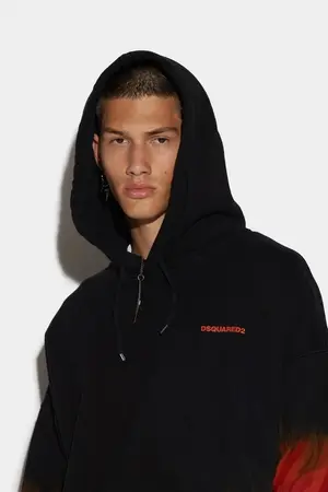 Dsquared2 Flamen Tie&dyed K2 Over Hoodie