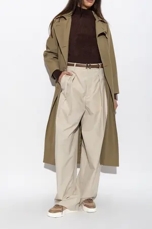Max Mara Leather Sports Shoes