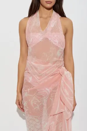 Balmain Silk Beach Top