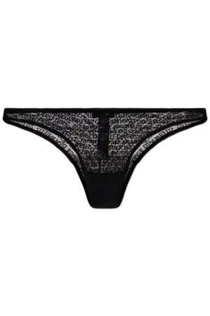 Dsquared2 Lace Briefs - Black