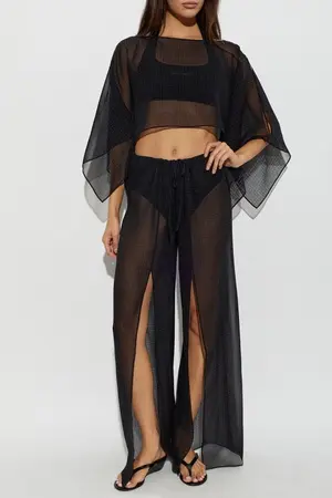 Balmain Silk Beach Poncho