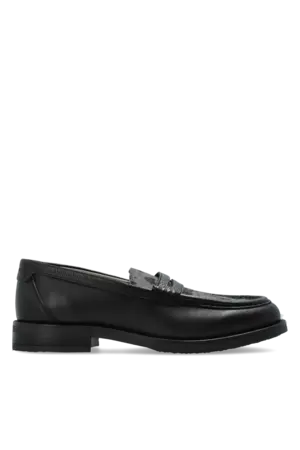 ALLSAINTS Leather Loafers - Black