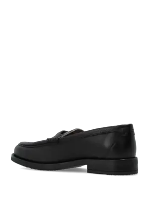 ALLSAINTS Leather Loafers With Paneled Detail