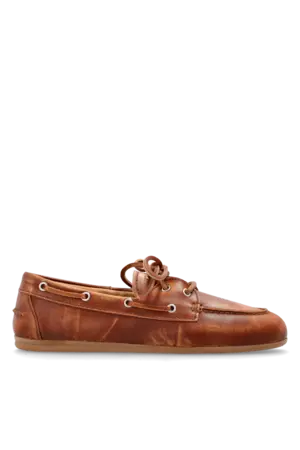 POSA Leather ‘loafers’ Shoes - Brown
