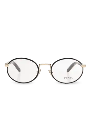 Prada Prescription Glasses `b55v - Gold