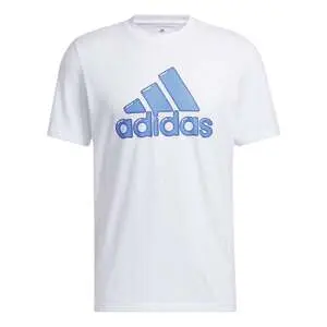 Adidas Logo Pen Fill Sportswear Graphic Tee