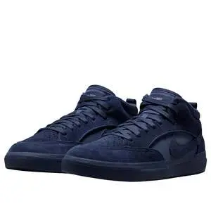 Nike React Leo Mid Top Sneakers - Navy/navy