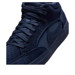 Nike React Leo Mid Top Sneakers - Navy/navy