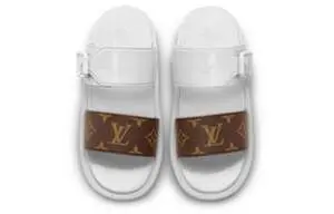LOUIS VUITTON Sunbath Slides 'white