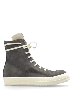 Rick Owens Vegan Sneaks High-top Sneakers - Grey