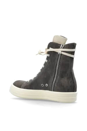 Rick Owens Vegan Sneaks High-top Sneakers - Grey