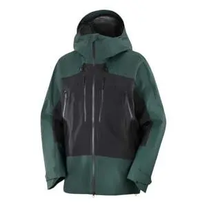 SALOMON Scrambler Gore-tex Jacket - Green Gables/deep Black